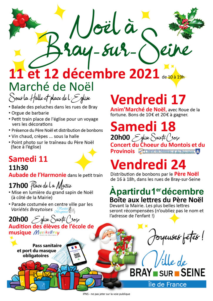 Noël à Bray sur Seine - Ville de Bray-sur-Seine